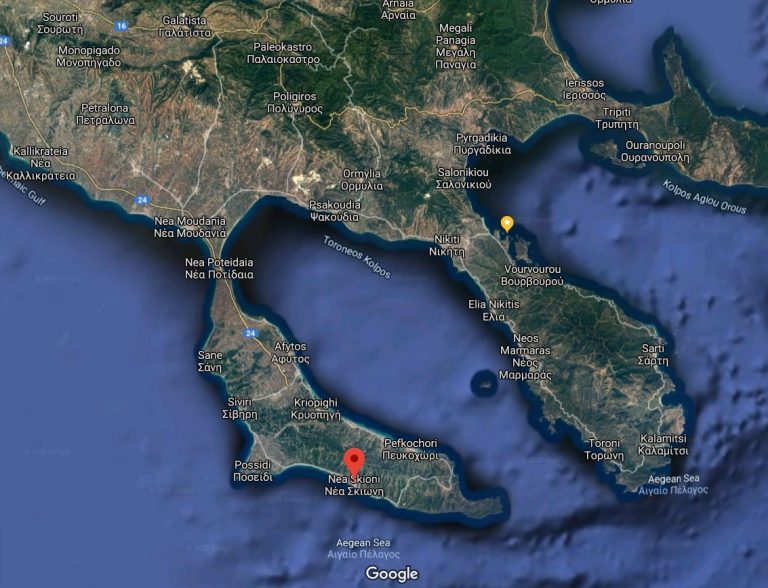 Plaja Nea Skioni, Halkidiki - Grecia de Weekend